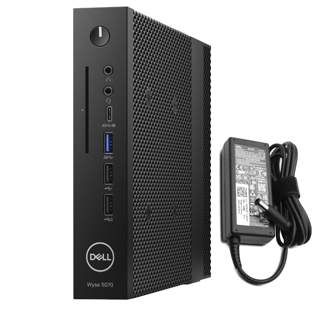 Mini PC Terminal Dell Wyse 5070 4x1.5GHz 8GB 256SSD WIN11H +zasilacz ...