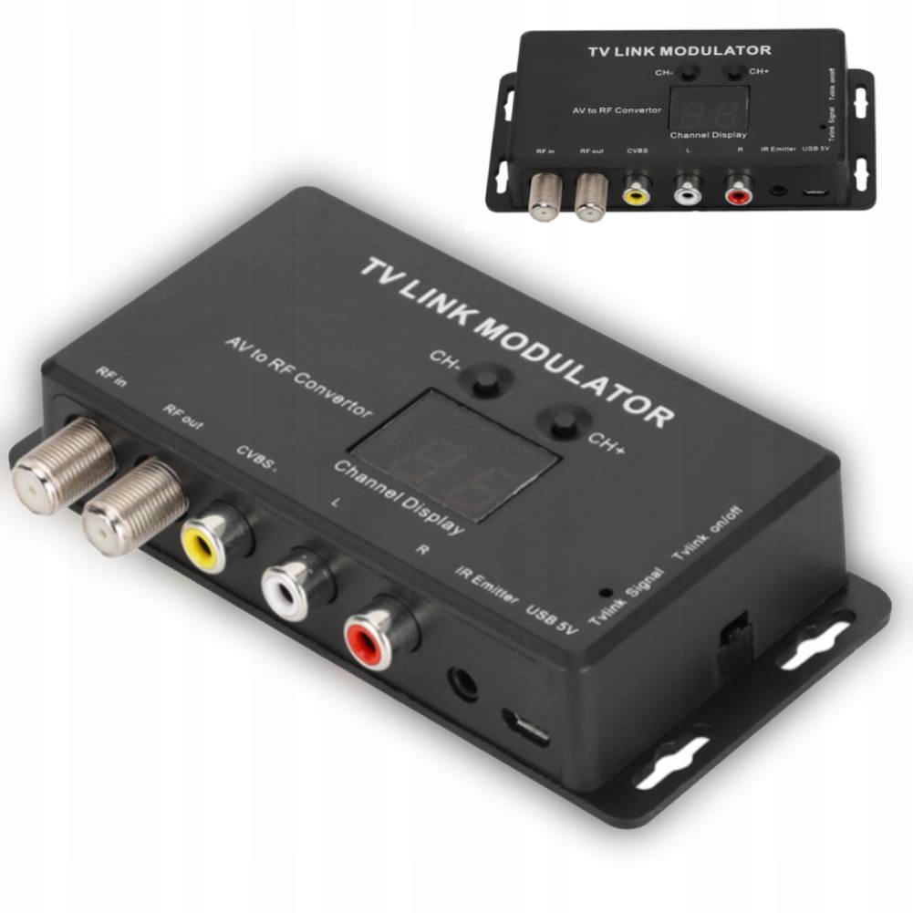 Tm70 Uhf Tv Modulátor Konvertor Av Na Rf 779411364253 Ceny
