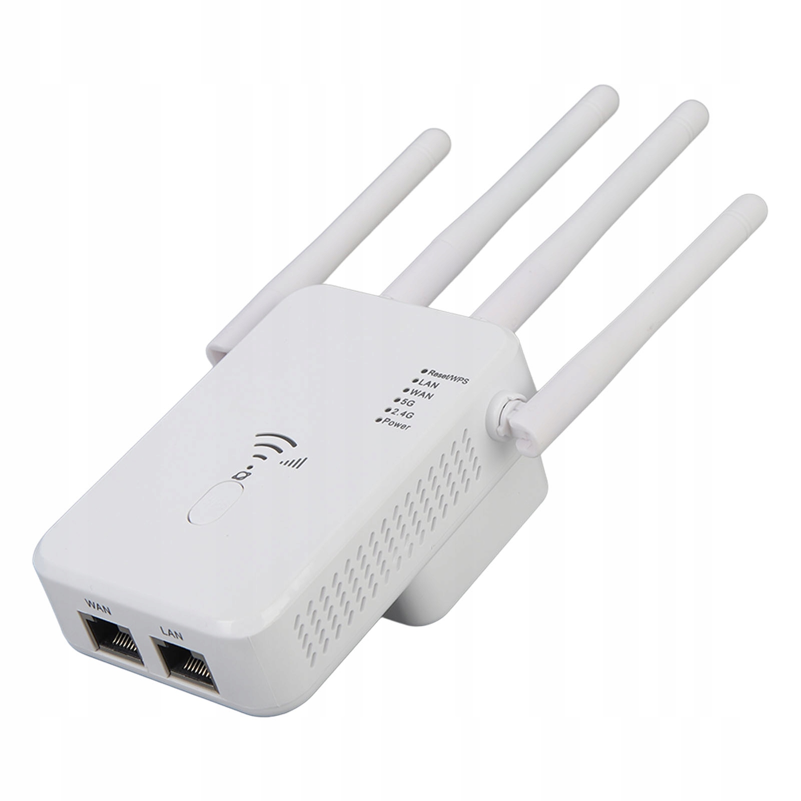 WIFI Extender 1200 Mbps 2,4G 5G Dual Band Wan Lan Port przez ścianę 6F ...
