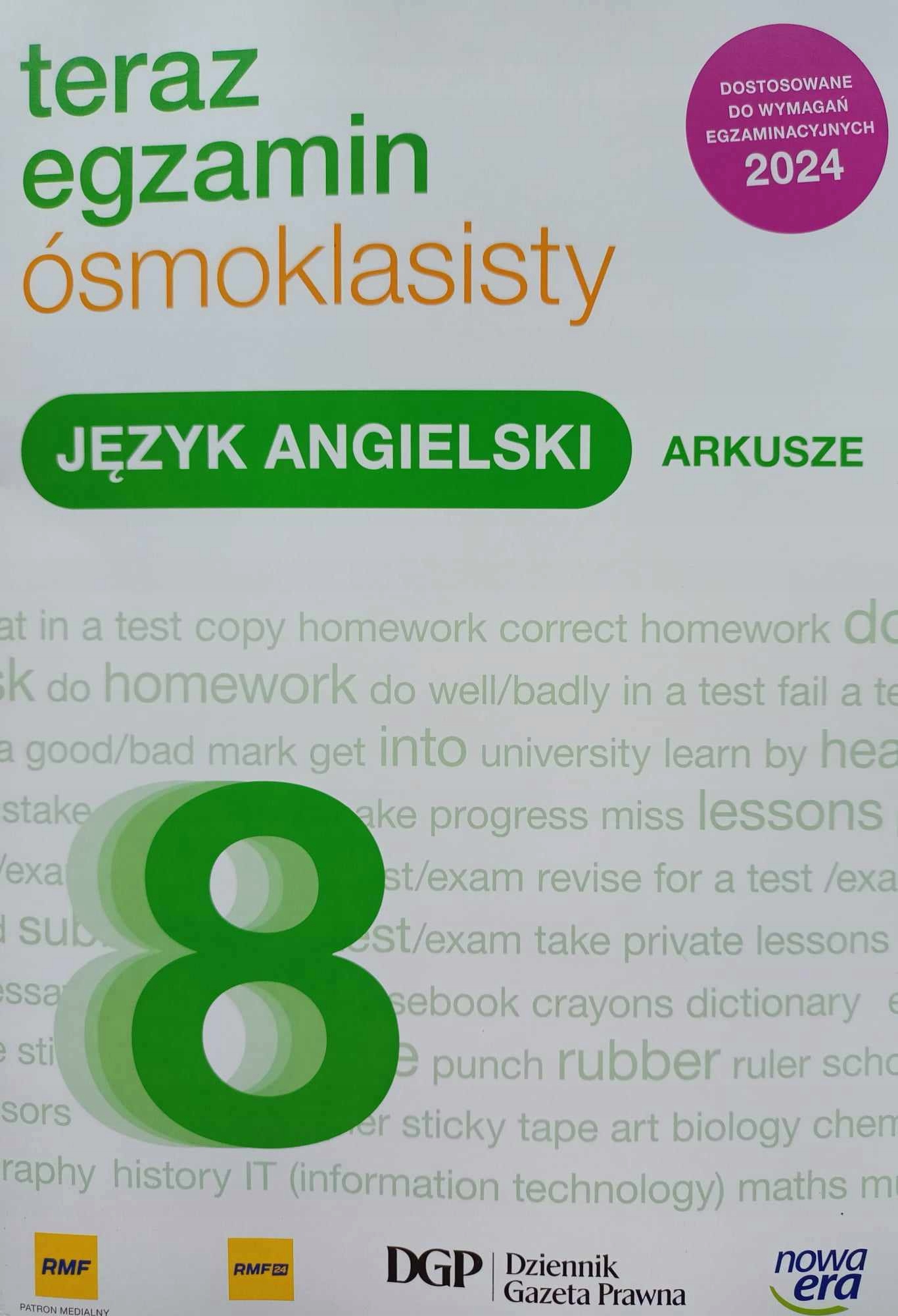 Teraz egzamin ósmoklasisty 2024 ANGIELSKI ARKUSZE + ODPOWIEDZI ... Teraz egzamin ósmoklasisty 2024 ANGIELSKI ARKUSZE + ODPOWIEDZI ...