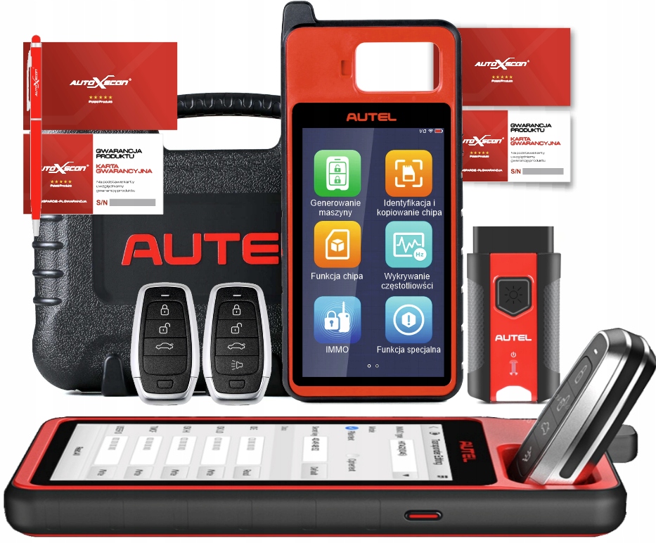 AUTEL KM100 PROGRAMATOR KLUCZY IMMO + 2 SZT KEY 6937357209166 za 2490 ...