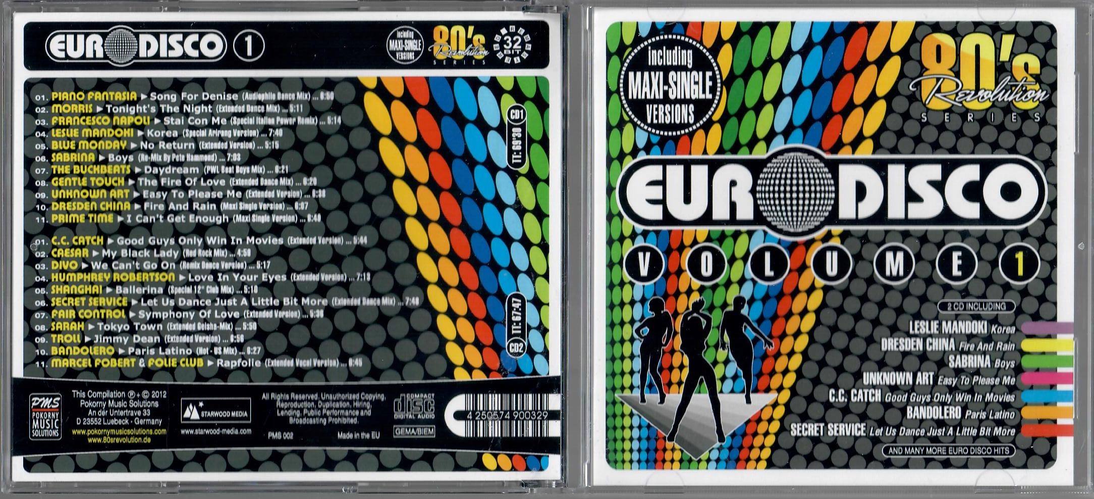 80s Revolution 2xCD EURO DISCO VOL. 1 PMS 002 13962356876 - Sklepy ...