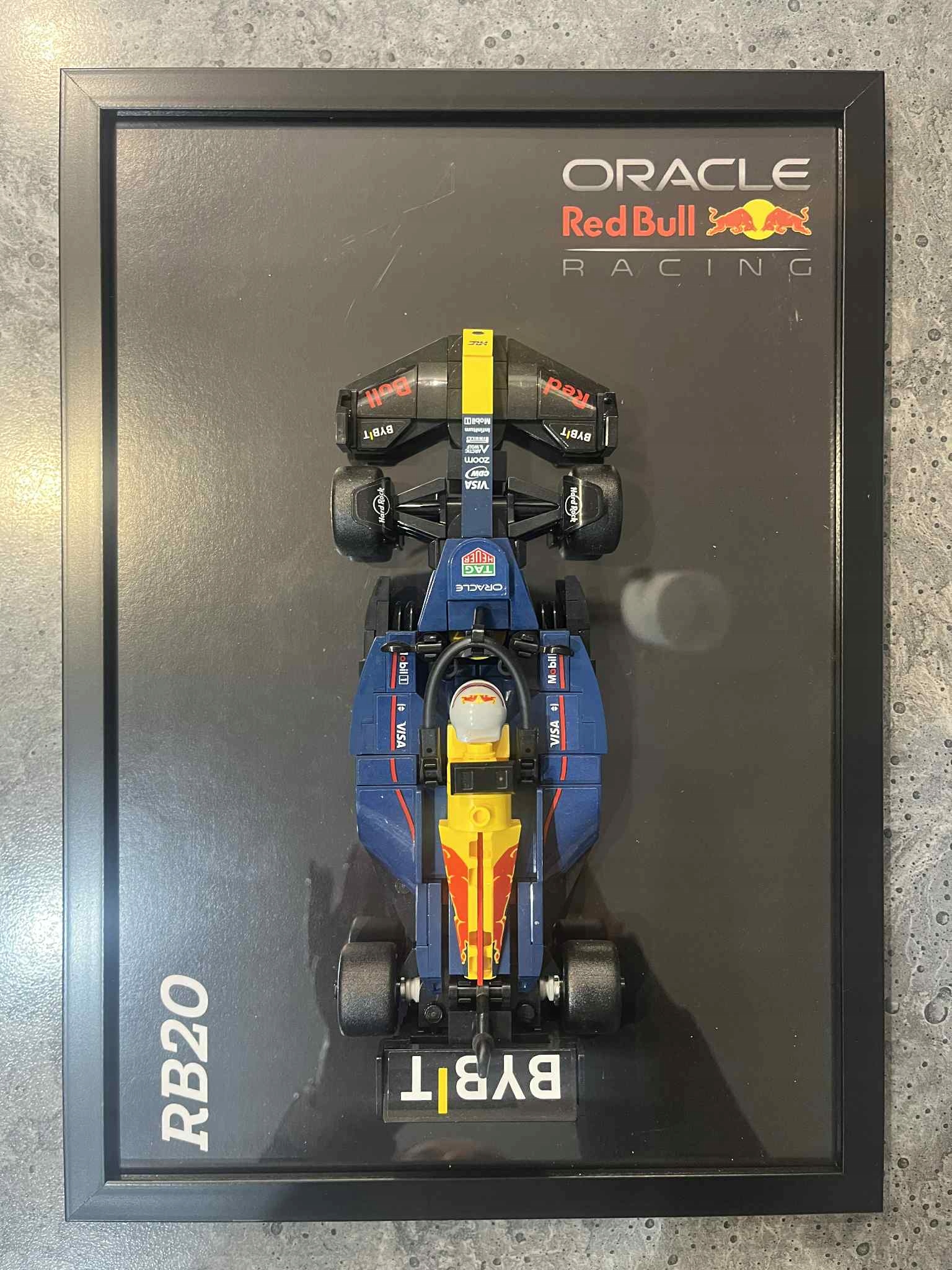 Ramka na model LEGO F1 Speed Champions - Oracle Red Bull Racing RB20 ...