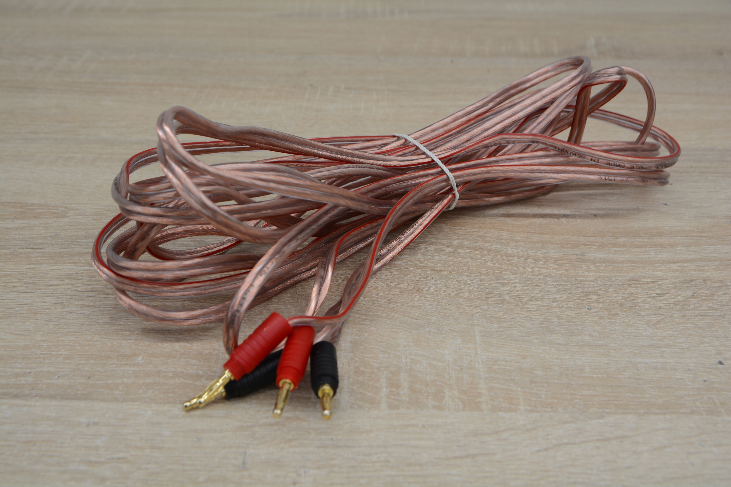 Przewody do kolumn kable głośnikowe Special Edition 2x3.5m + wtyki ...