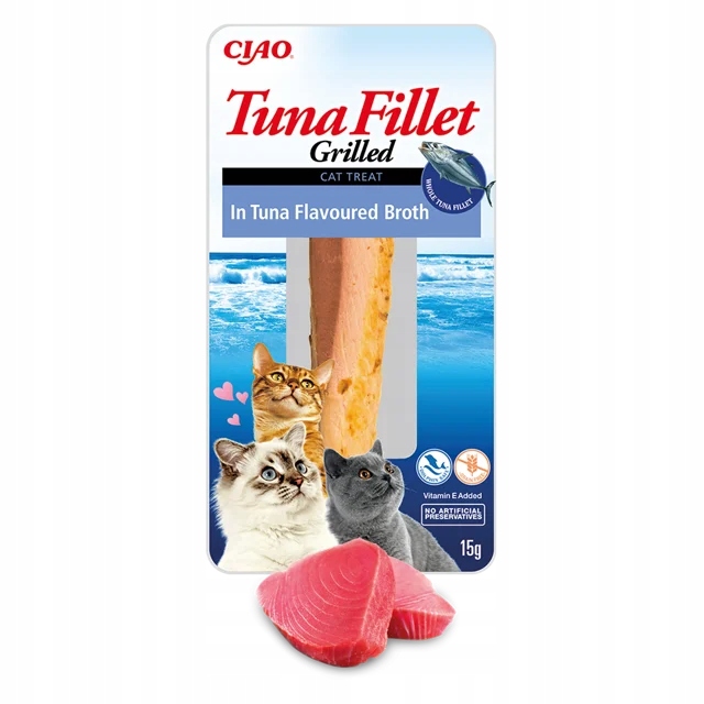 INABA CAT tonhalfilé tonhalhúslevesben macskáknak 15g za 705.00HUF-ért ...