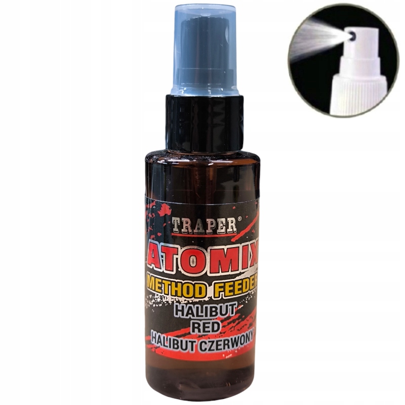 Atraktor Zapachowy W Sprayu Traper Atomix Method Feeder Halibut Red ...