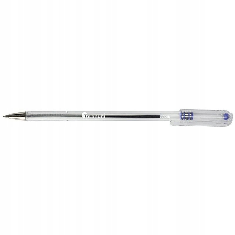 Długopis tradycyjny niebieski Titanum (5906554527299) • Cena, Opinie ...