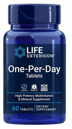 Life Extension One-per-day 60 Tabletek - Niska cena na Allegro.pl