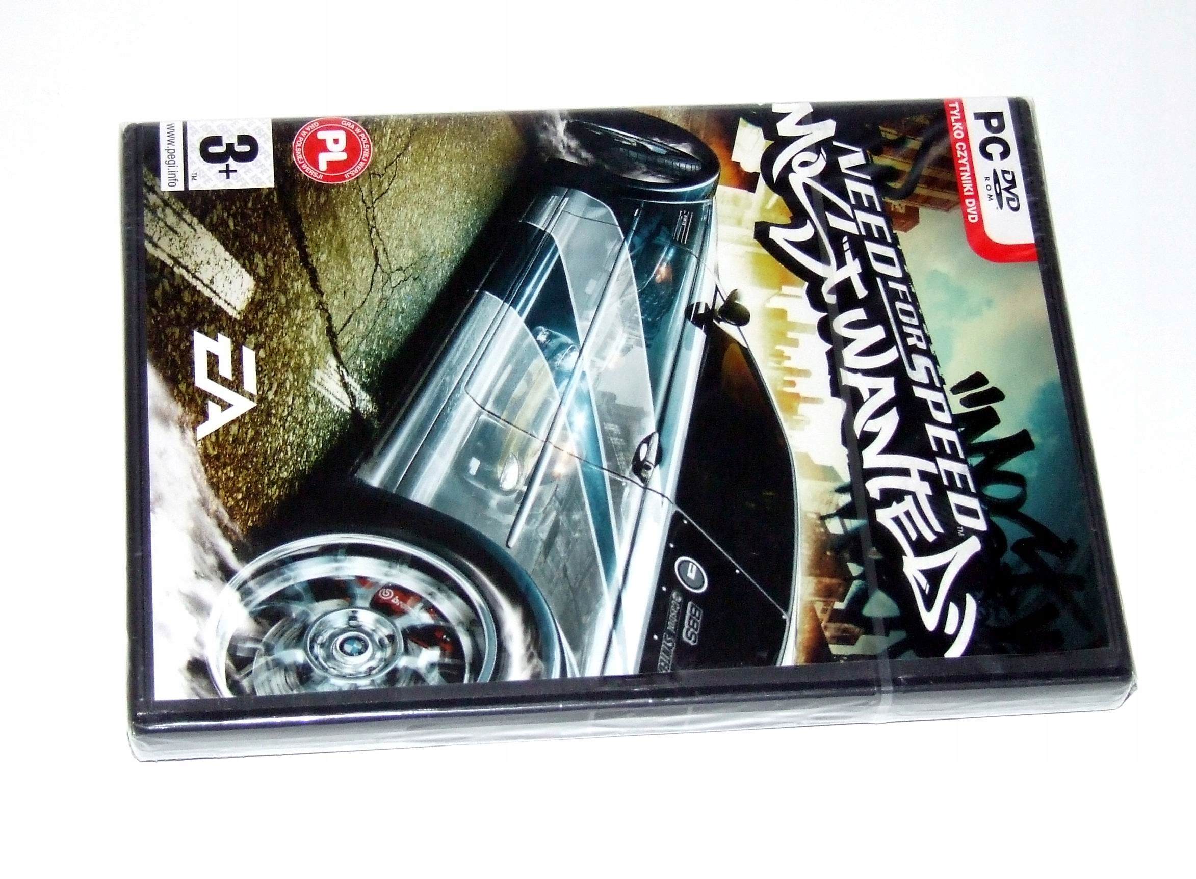 NEED FOR SPEED MOST WANTED 1 - 2005r. [PL] NOWA - ZAFOLIOWANA - Stan ...