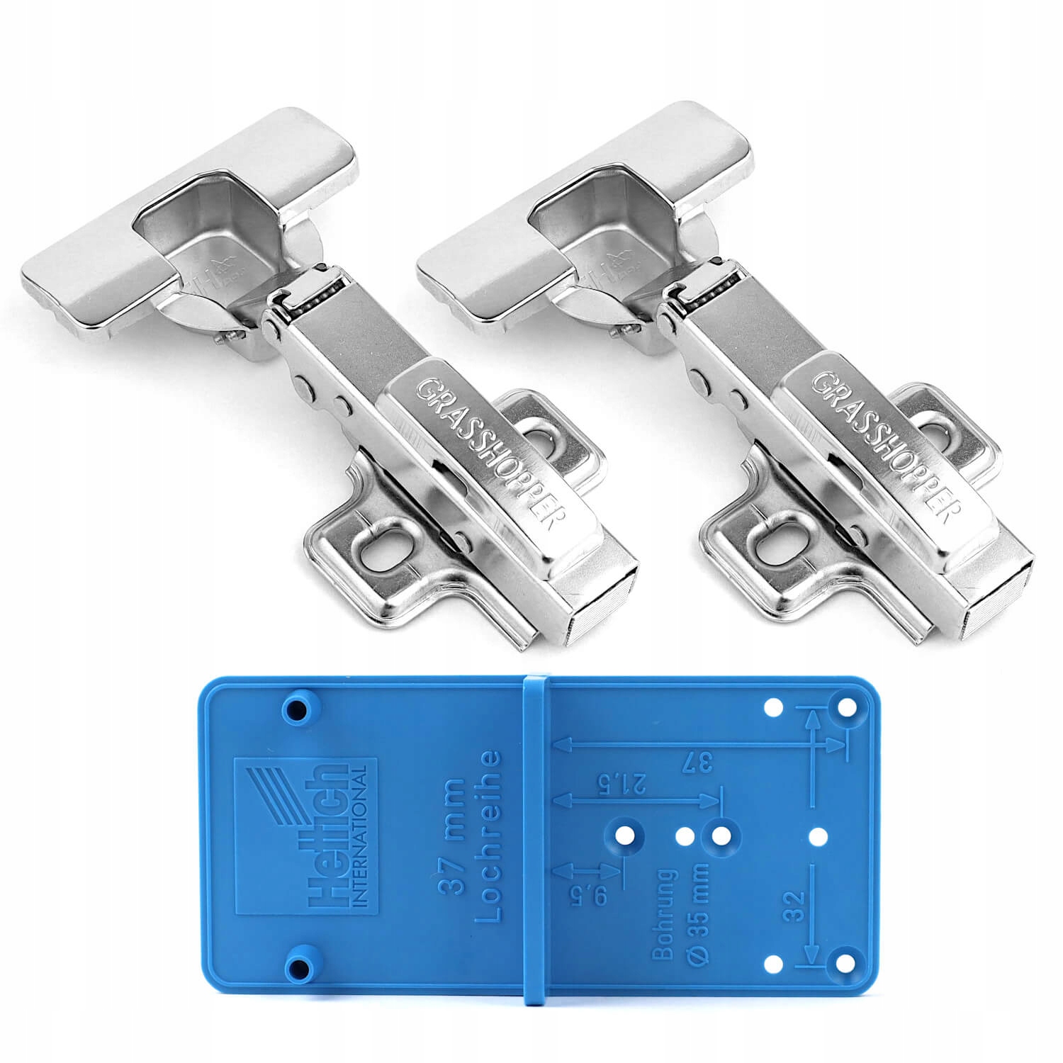 Zawias GH-Pro-soft close, nakładany + SZABLON • Cena, Opinie • Zawiasy 13482099987 • Allegro