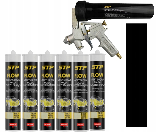 ZESTAW MAS STP FLOW 6x 290ml + PISTOLET STP NOVOL 5900061905380 za 919 ...