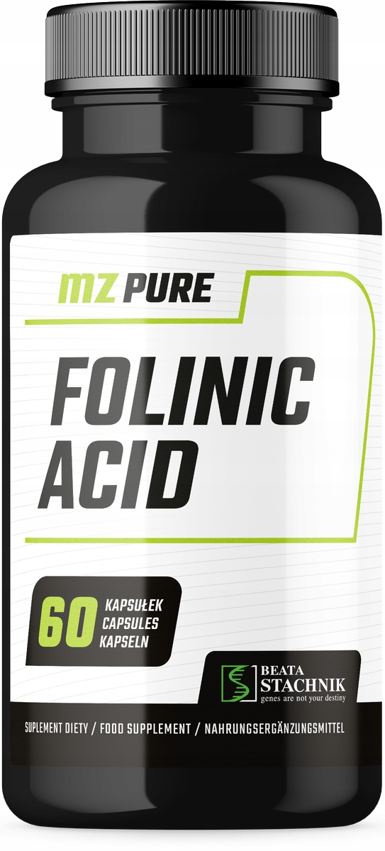 MZ PURE Folinic Acid 60 kaps. kyselina folinová - Allegro