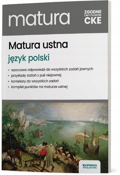 MATURA 2025 JĘZYK POLSKI MATURA USTNA ZRIP (17441537377) | Podręcznik ...