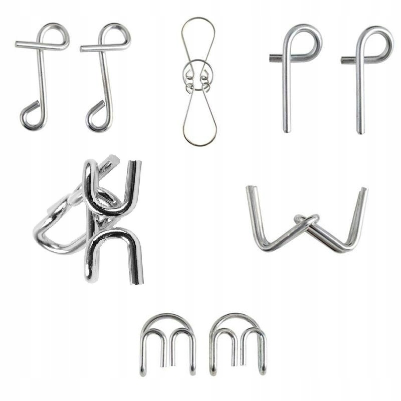 PUZZLE METALOWE ŁAMIGŁÓWKI ZAGADKI LOGICZNE ZESTAW 11904685495 - Allegro.pl PUZZLE METALOWE ŁAMIGŁÓWKI ZAGADKI LOGICZNE ZESTAW 11904685495 - Allegro.pl