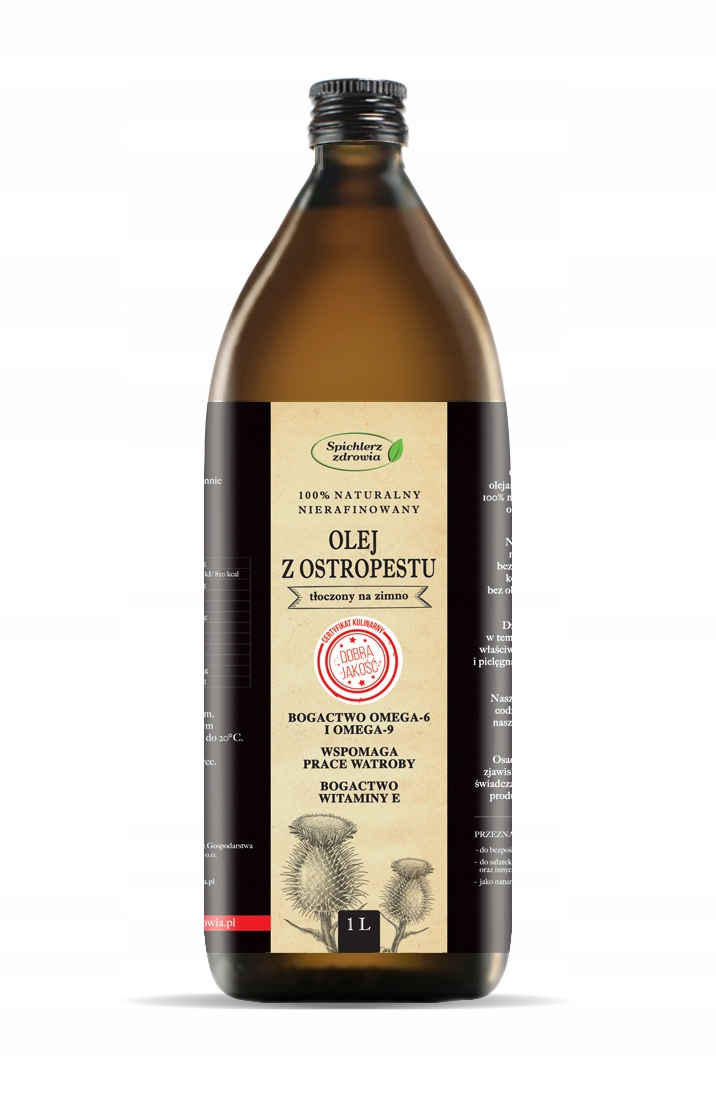 Olej z Ostropestu - Niska cena na Allegro