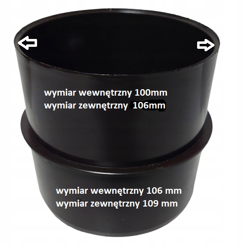 Redukcja fi100/110 do czyszczak DAKAJ (5902633800826) • Cena, Opinie ...