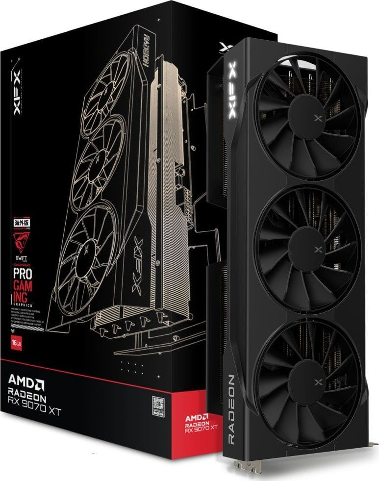 Karta Grafiki XFX AMD RADEON RX 9070 XT SWIFT OC Gaming 16GB w Kraków - Sklep, Opinie, Cena w ...