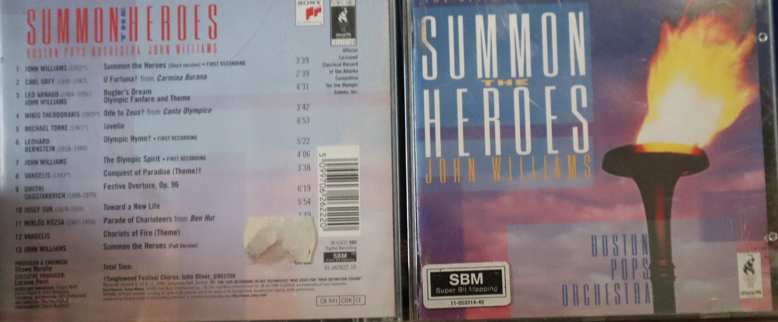 Summon the heroes boston pops orchestra john williams CD • Cena, Opinie ...