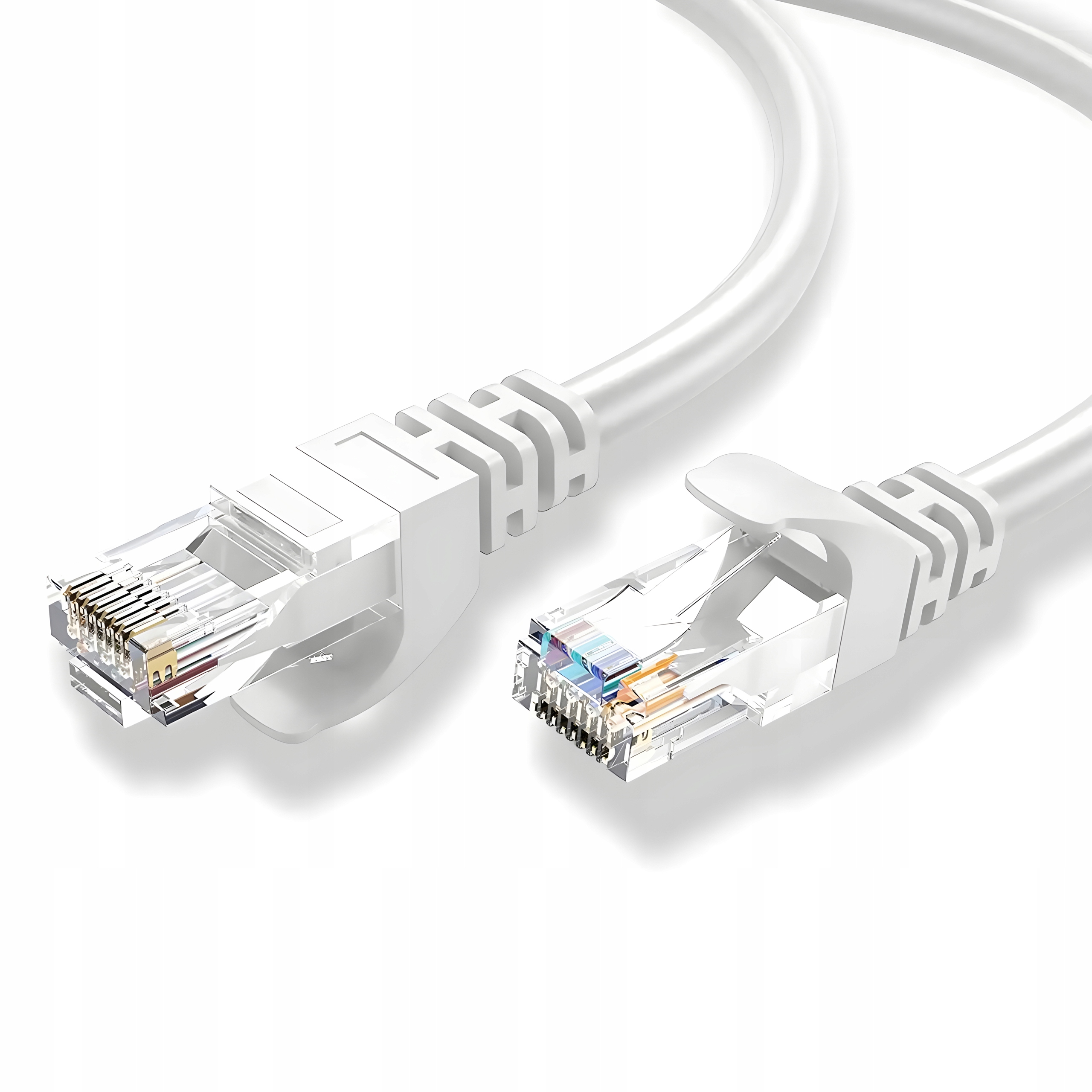 KABEL SIECIOWY UTP CAT5e LAN PRZEWÓD ETHERNET INTERNET SKRĘTKA RJ45 15m ...