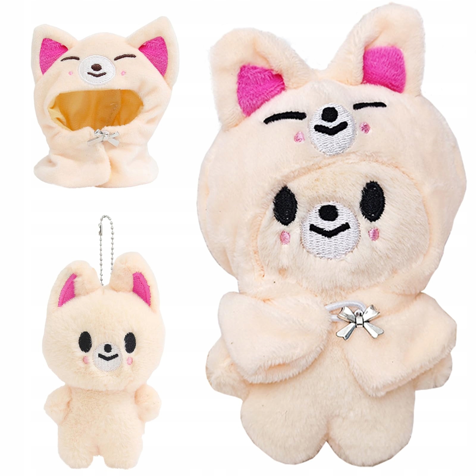 STRAY KIDS Plüss Kulcstartó 10cm Skzoo Sorozat Rajongóknak ...