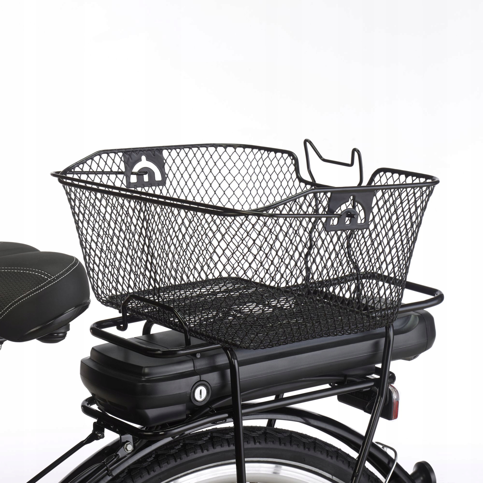 Koszyk na Rower TYLNY Koszyk Rowerowy na Bagażnik 25 kg FISCHER ...