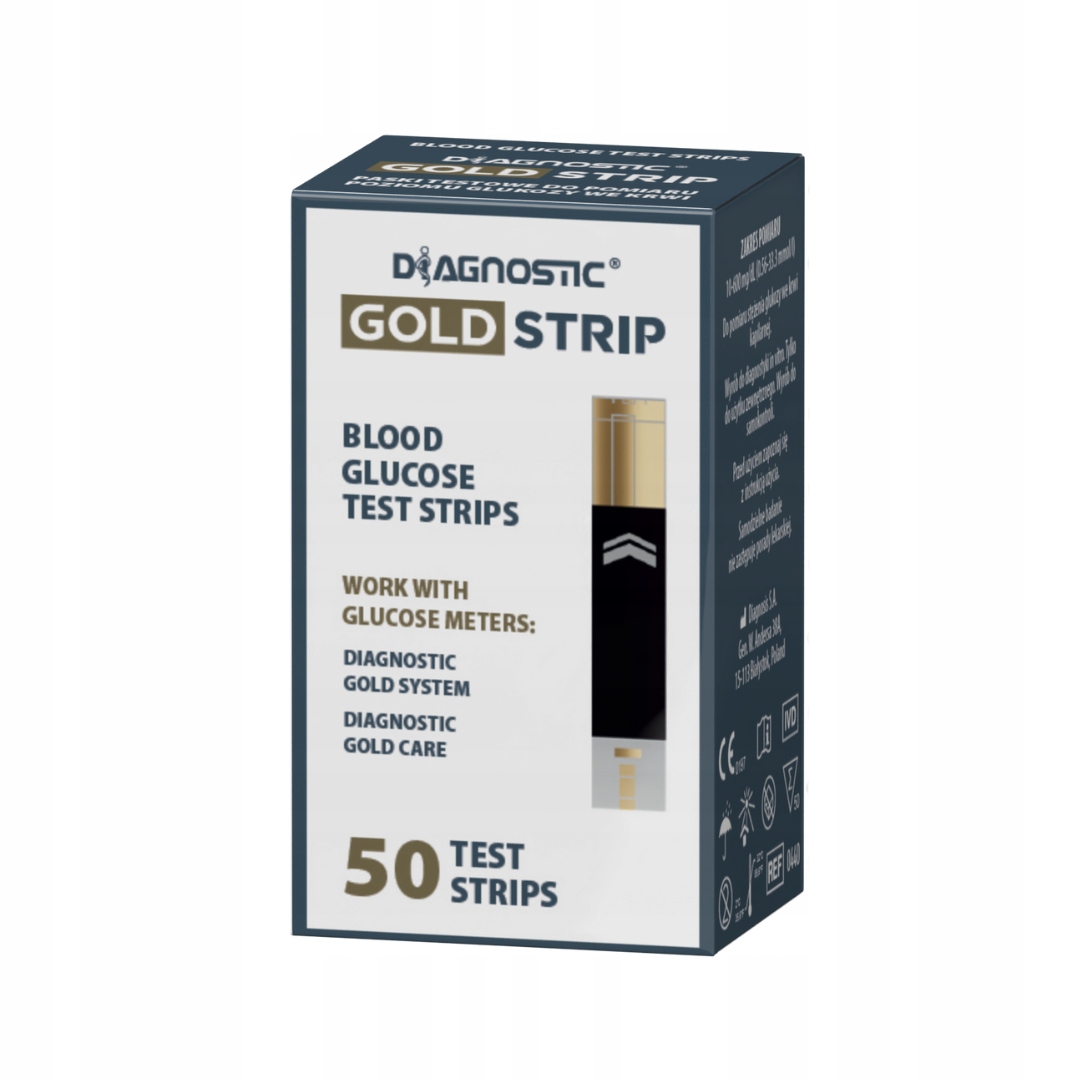 Paski Diagnostic Gold Care - Niska cena na Allegro
