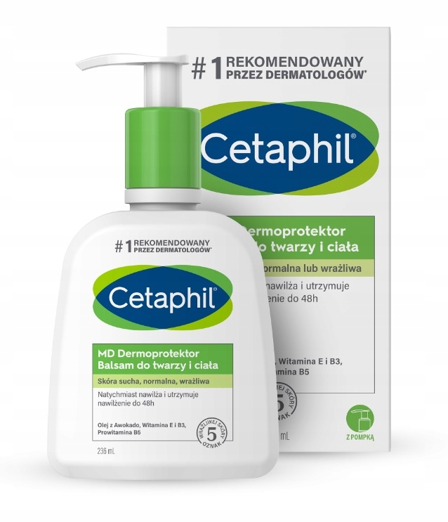 Cetaphil MD Dermoprotektor Balsam do twarzy i ciała 236ml 11953701047 ... Cetaphil MD Dermoprotektor Balsam do twarzy i ciała 236ml 11953701047 ...
