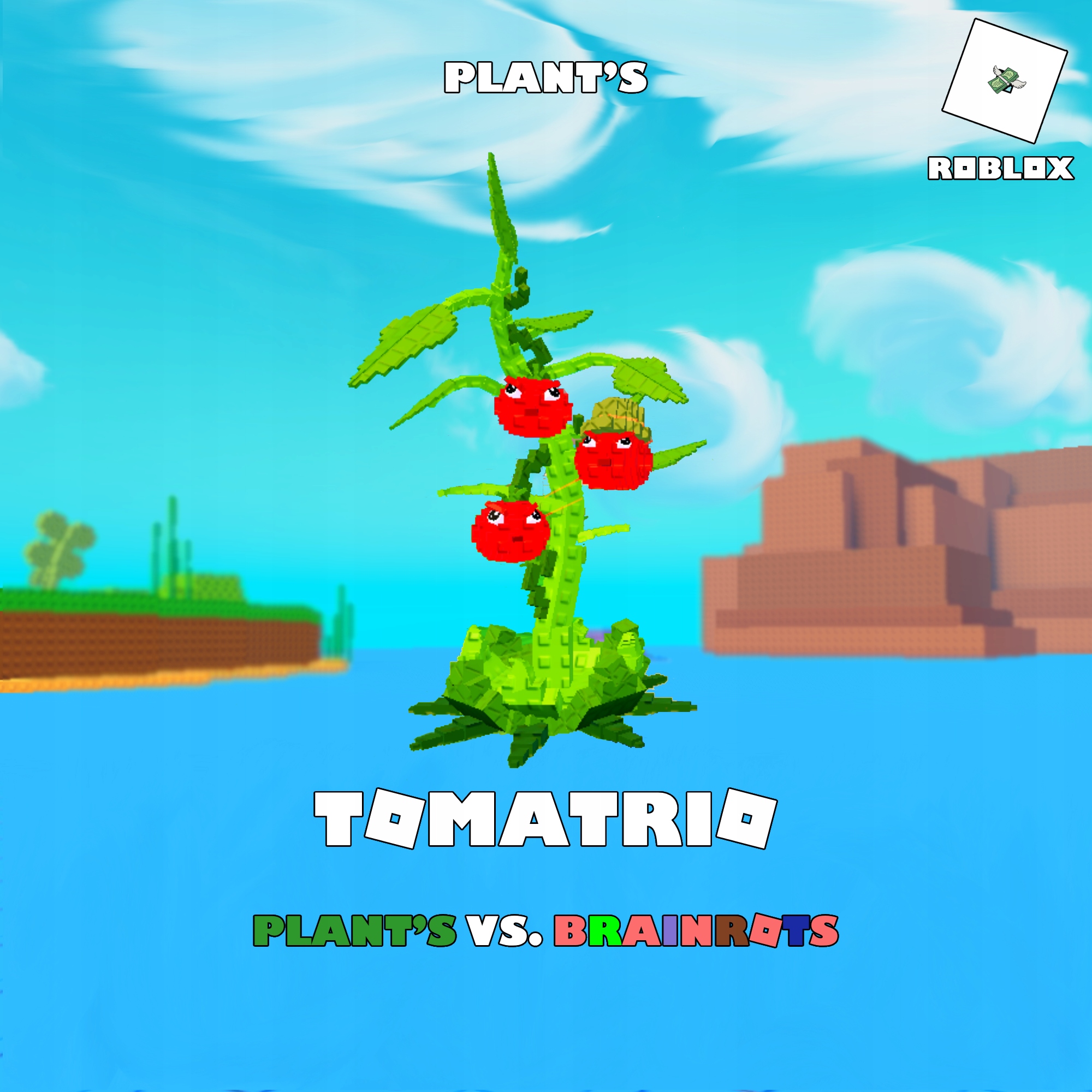 Plants vs Brainrots – Tomatrio | Najlepsza cena - Stan: Produkt cyfrowy ...