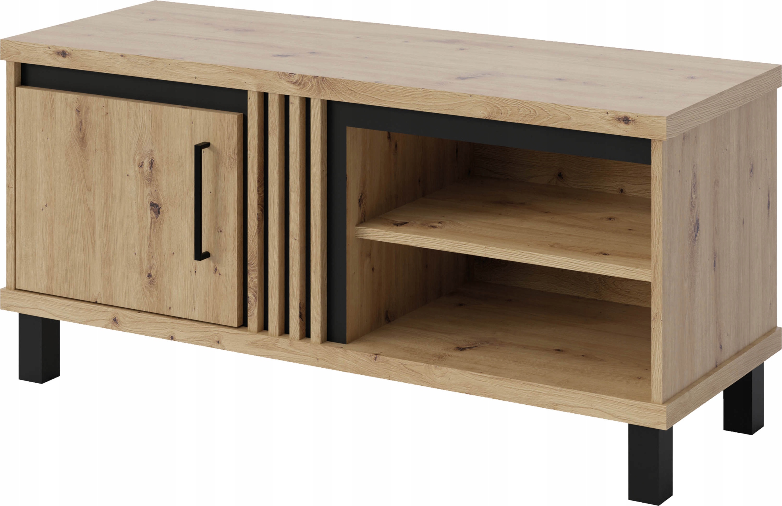 Meble DANI 12 komoda stolik szafka RTV loft lamele • Cena, Opinie ...