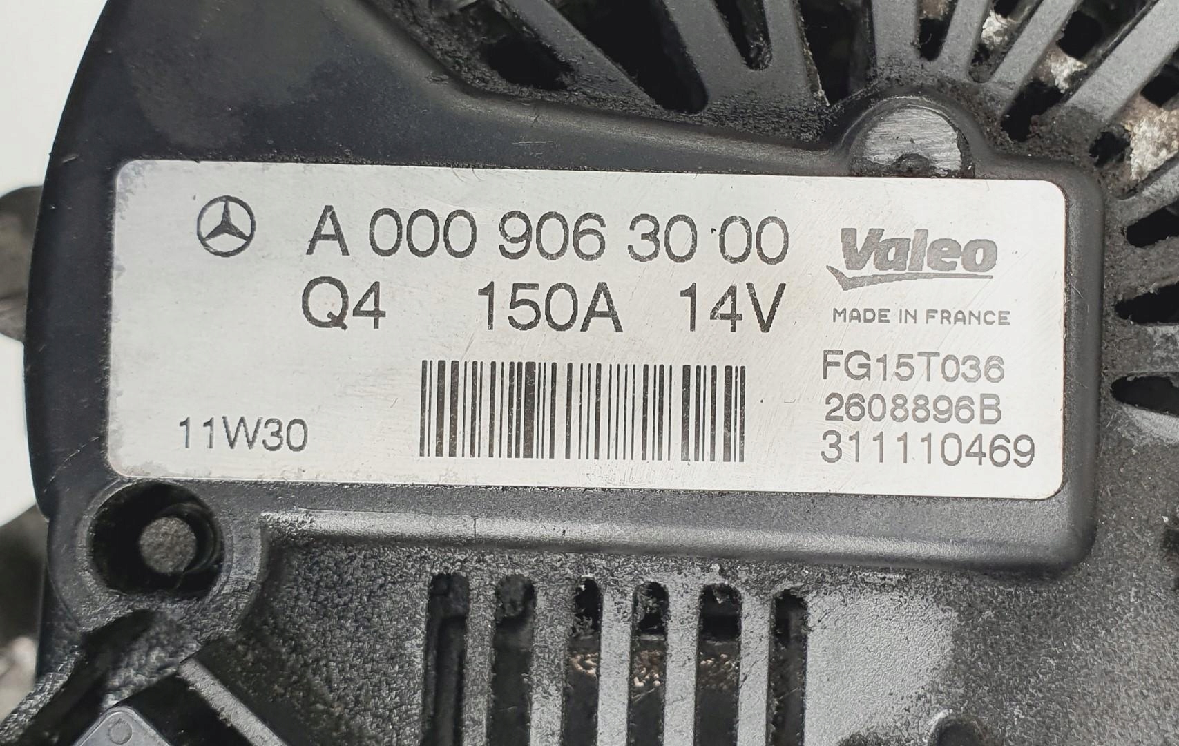 A0009063000 A0009063000 - Генератор MERCEDES W204 1.8 CGI A0009063000 ...
