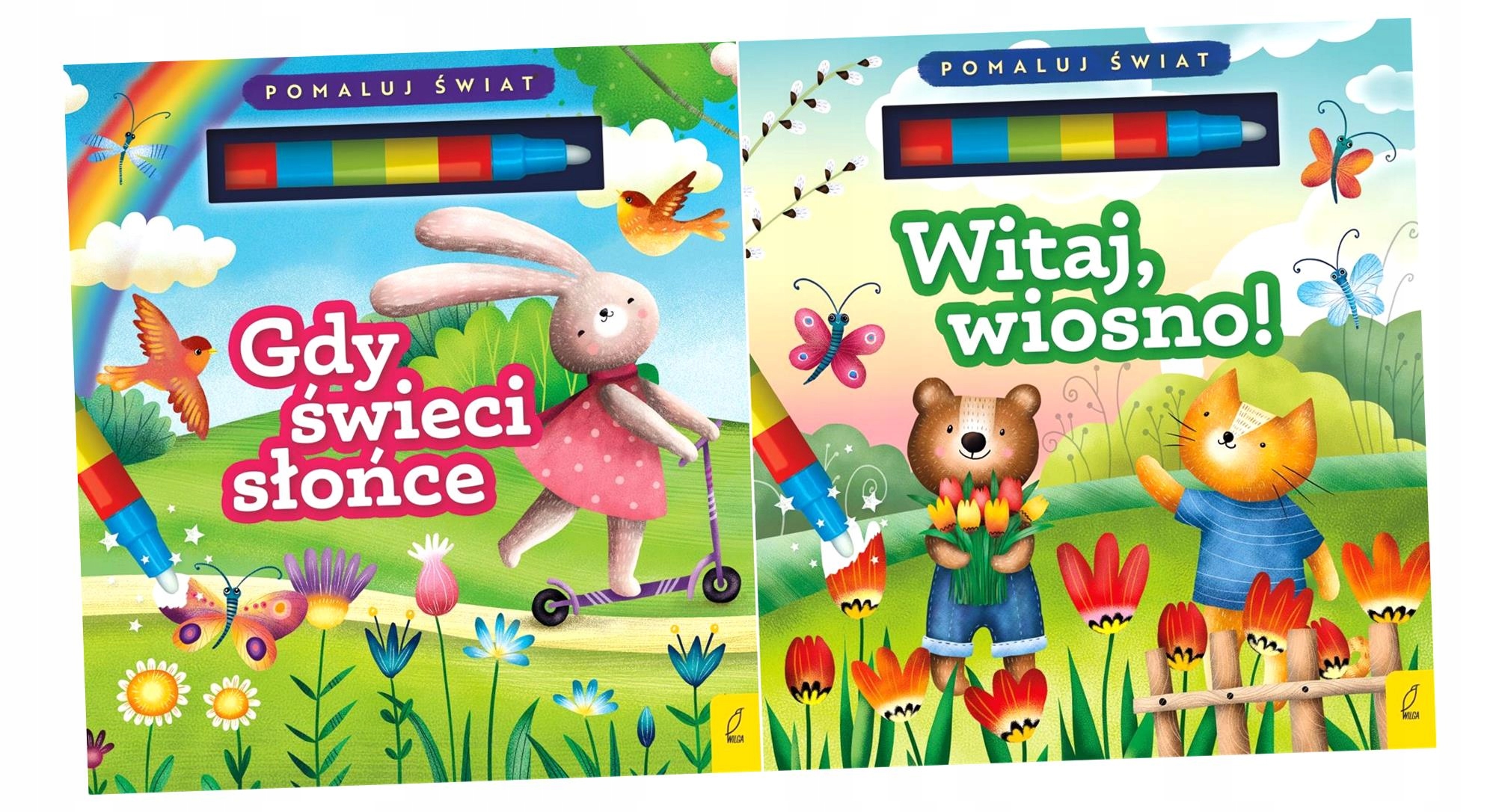 Flamaster wodny. Gdy świeci słońce Patrycja Wojtkowiak-Skóra Książki ...