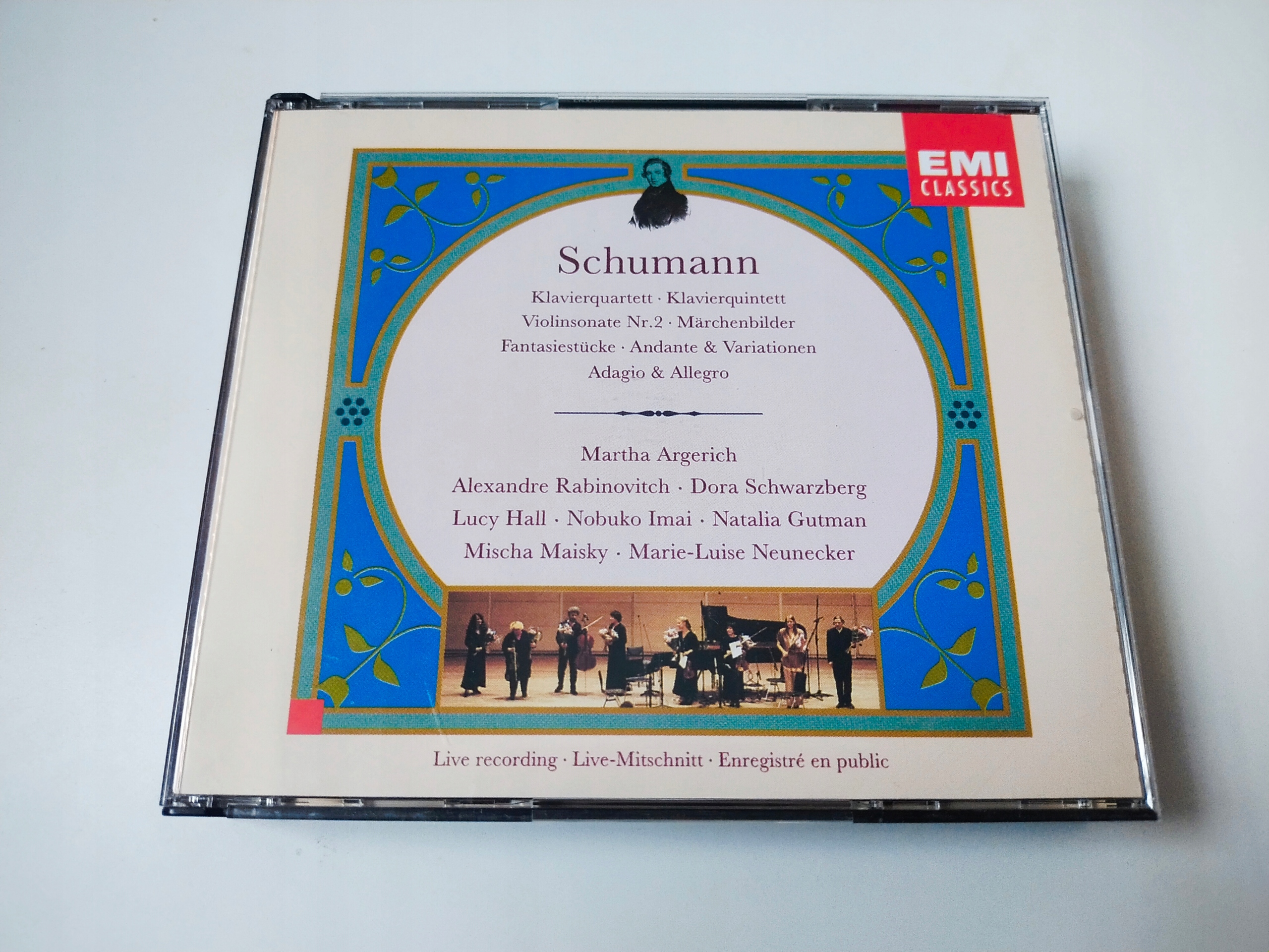 Schumann, Argerich, Rabinovitch, Schwarzberg, Hall, Nobuko Imai (BOX2CD ...