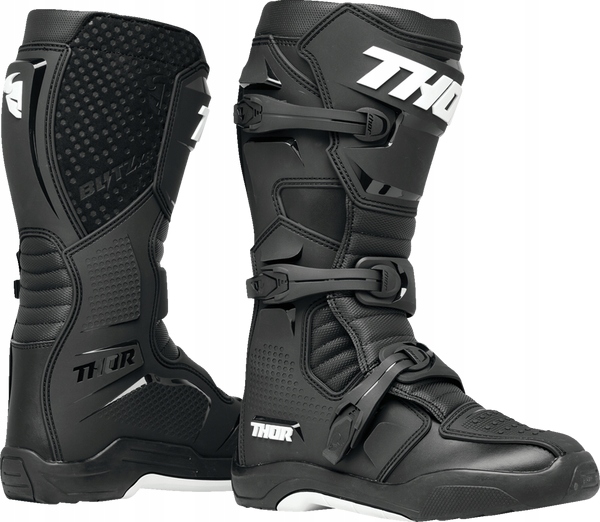 BUTY THOR BLITZ XR CZARNE 10 44 cross enduro quad atv fox sidi leatt ...