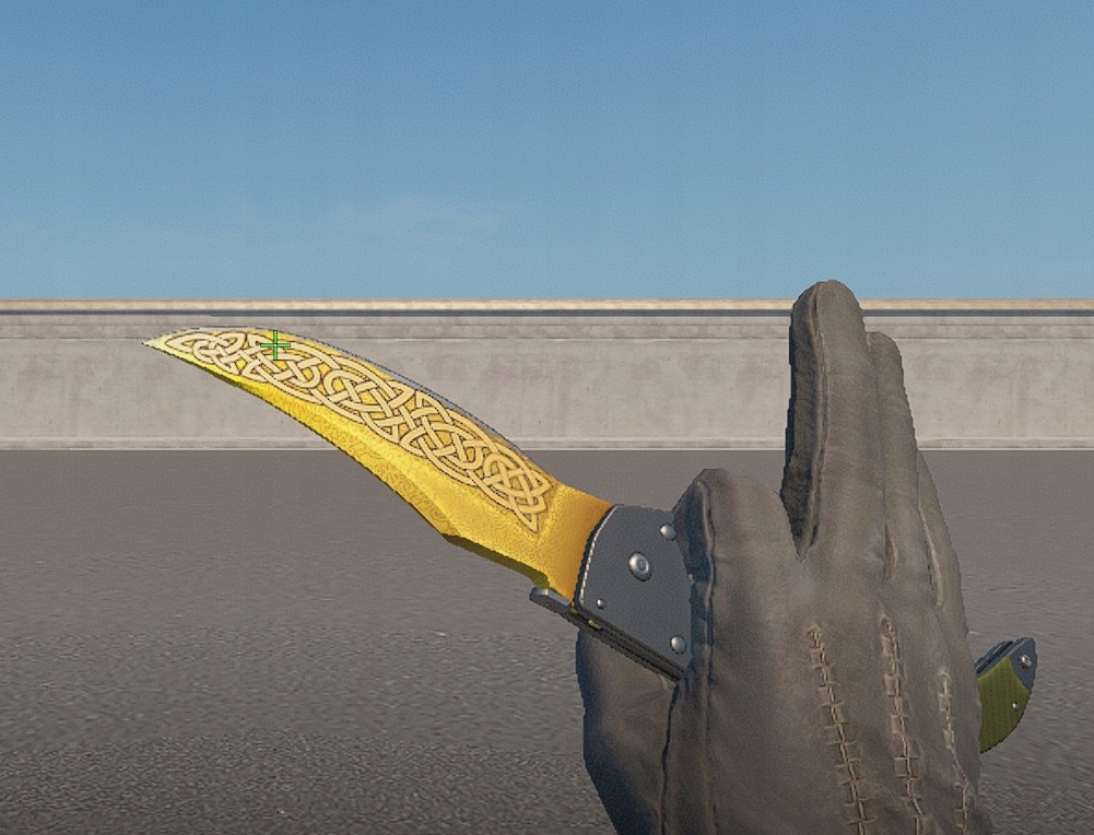 Nóż CS2 skin Falchion Knife Wiedza Lore Field Tested kosa CS GO niski ...