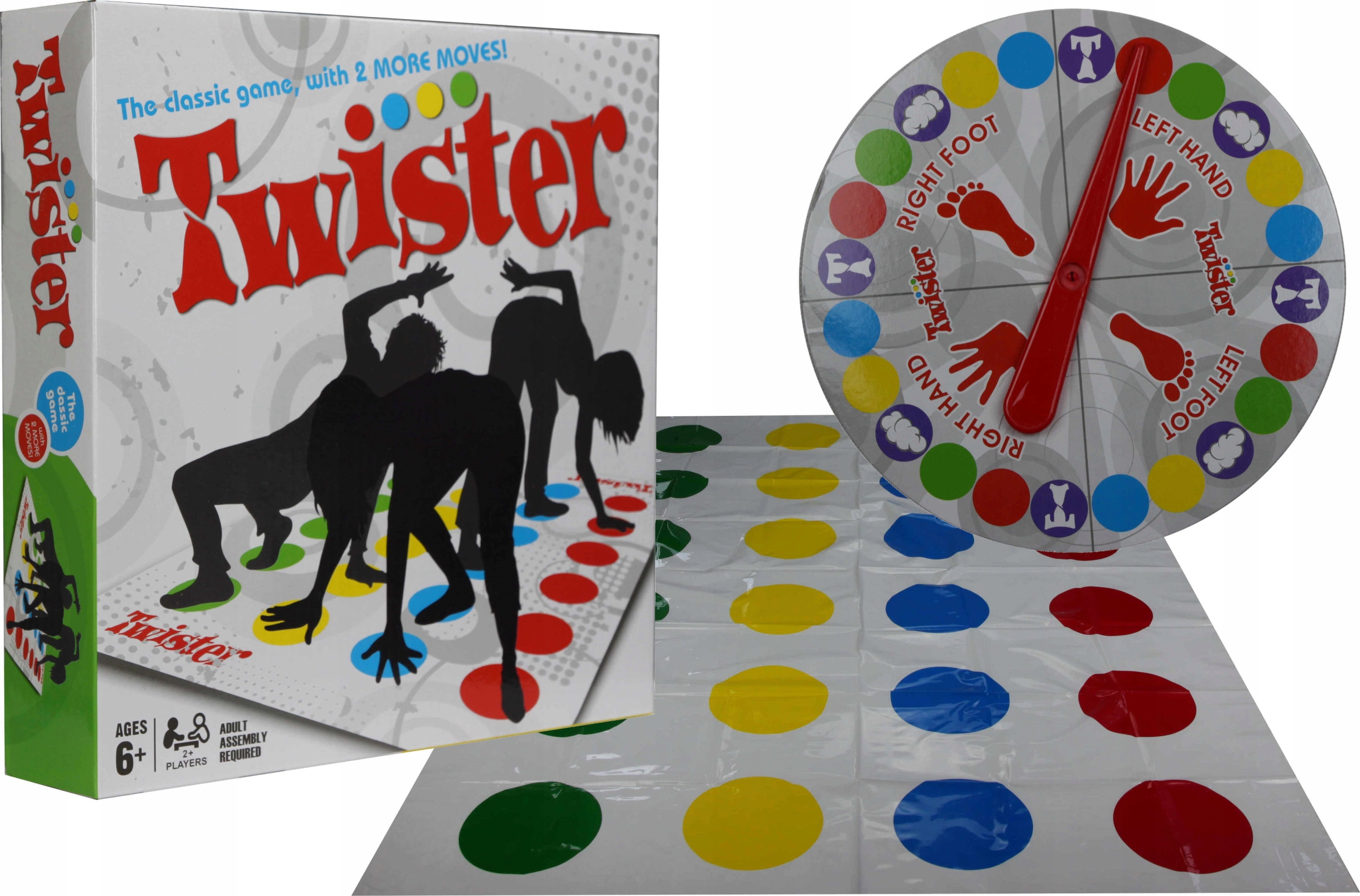 Twister Gra - Gry planszowe, planszówki na Allegro - Sklep internetowy