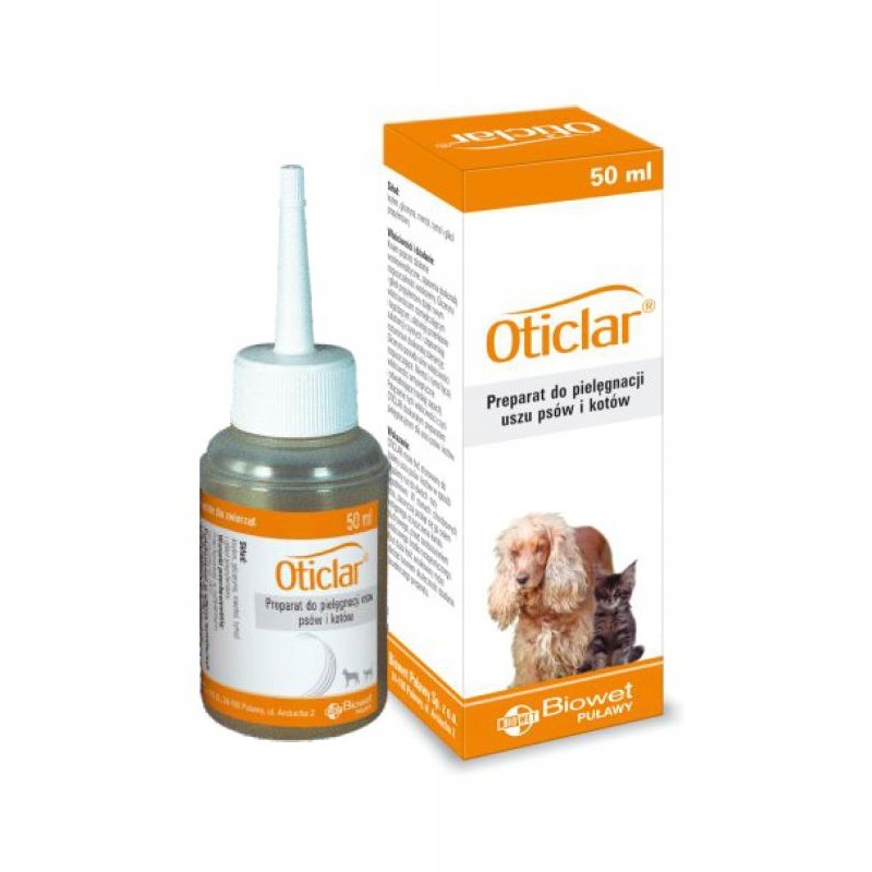 OTICLAR 50ML PŁYN DO CZYSZCZENIA USZU (5907563480995) • Cena, Opinie ...