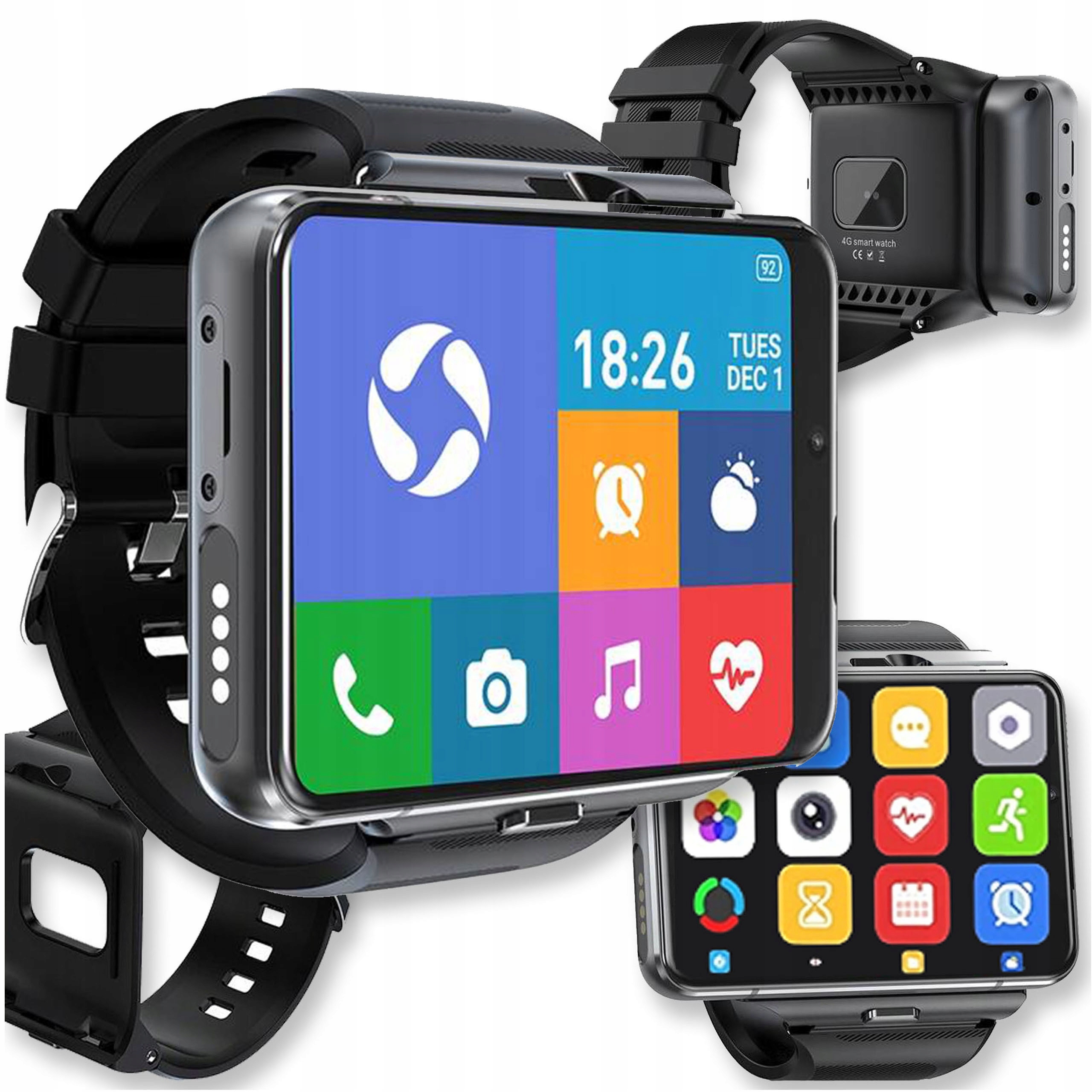 Smartwatch Active Band SMARTBAND S999 ULTRA ACTIVE AMOLED LTE čierna - Allegro