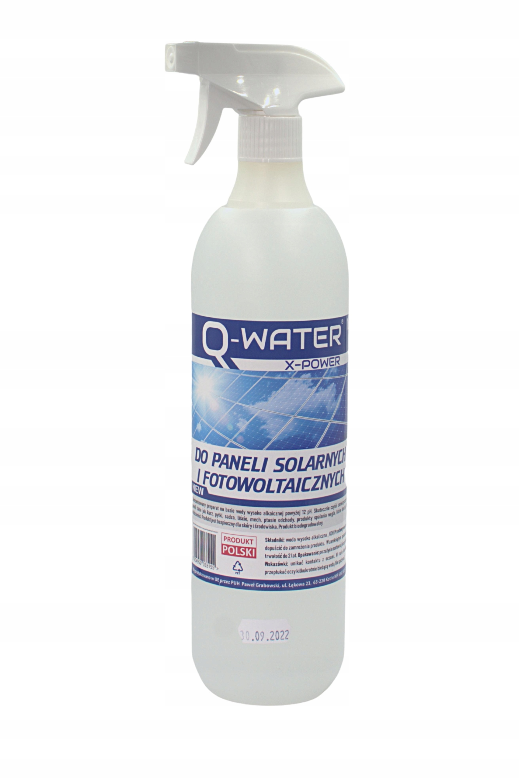 Q-WATER X-POWER жидкость для фотоэлектрических панелей купить с ...