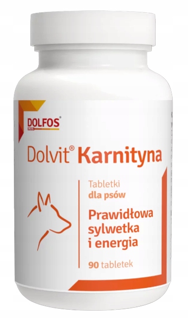 DOLFOS KARNITYNA TBL NA WITALNOŚĆ DLA PSÓW 90 TBL (5902232645729) • Cena, Opinie • Suplementy ...