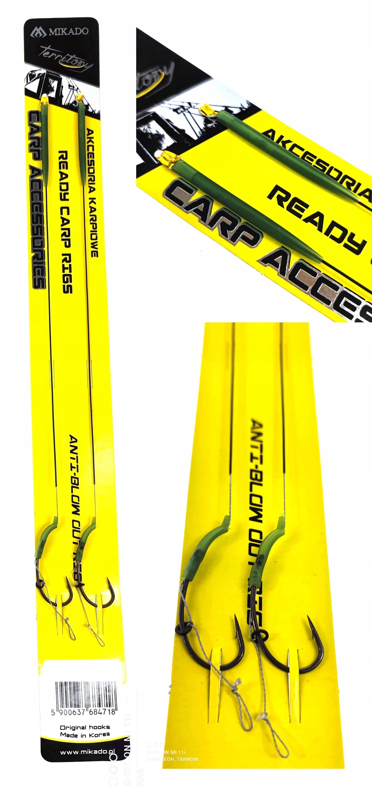 Haczyki gruntowe, z przyponem, z zadziorem Mikado ANTI-BLOW OUT RIG 2 szt. - porównaj ceny ...