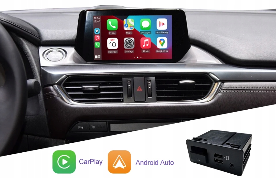 MAZDA 2 3 6 CX-3 CX-5 CX-9 MX-5 CARPLAY ANDROID AUTO BOX CONNECT ...
