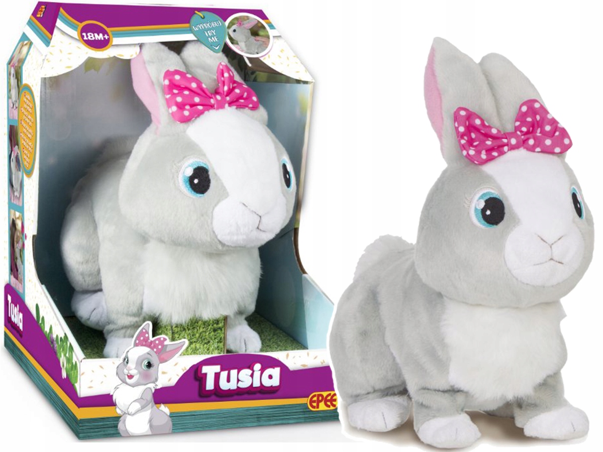 Epee Tusia Interaktywny Króliczek 03584 - porównaj ceny - Allegro.pl