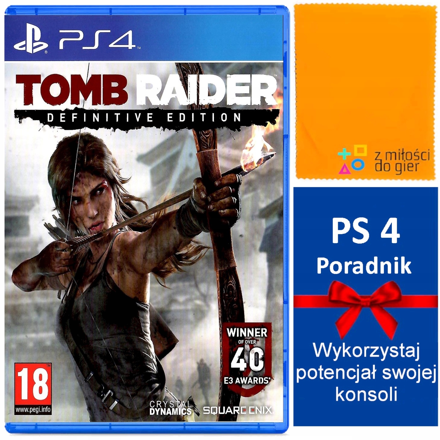 Tomb Raider Definitive Edition PlayStation 4 (PS4) pudełkowa - Stan ...