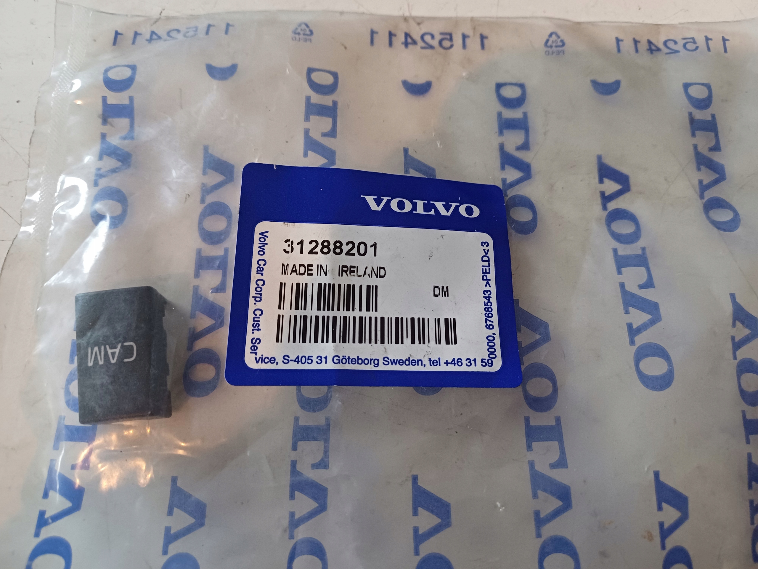 VOLVO XC70 przycisk czujniki parkowania tyl 31288201 31288201 za 50 zł ...