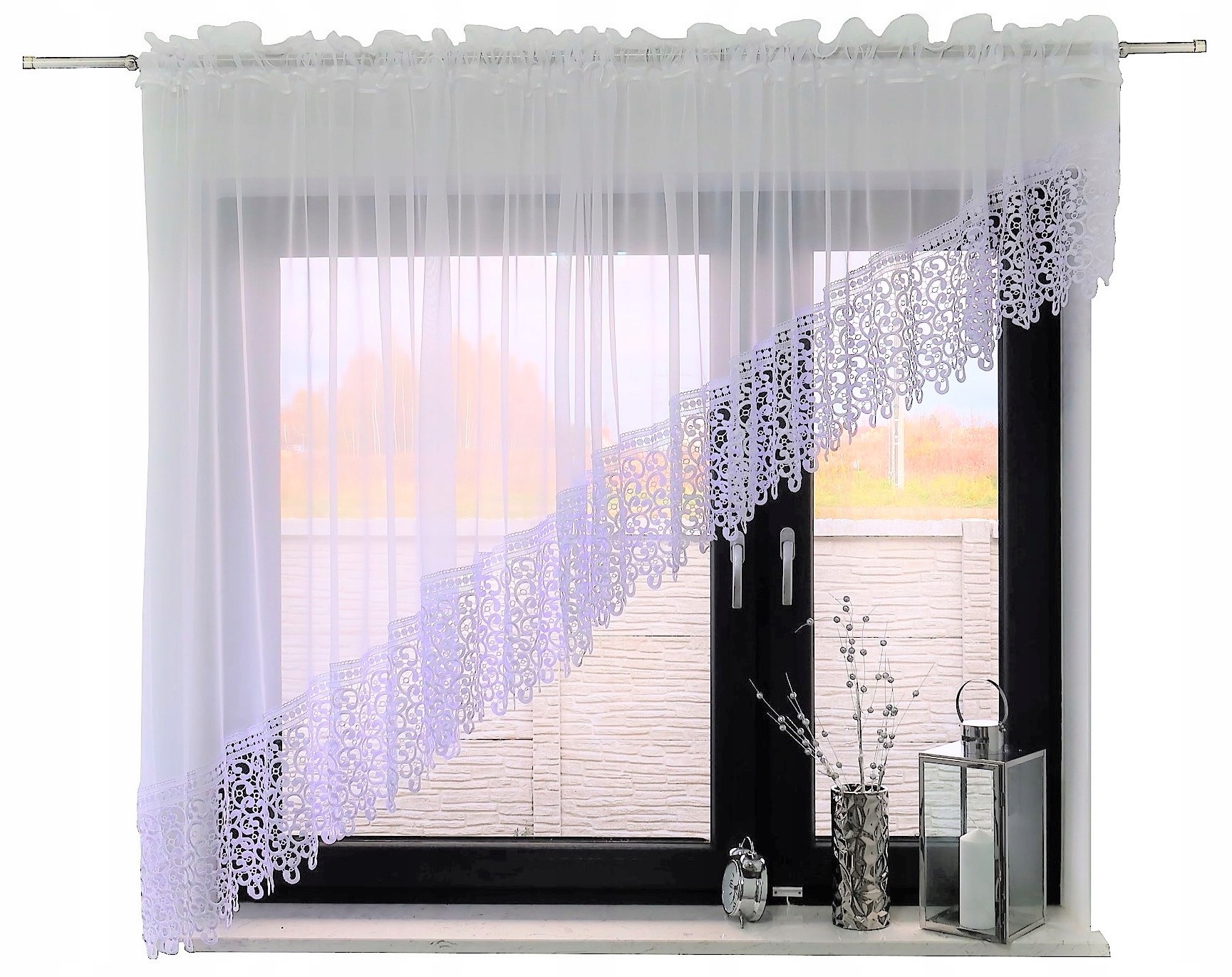 FIRANY GOTOWE 400 x 150 CM FIRANKI FIRANA • Cena, Opinie • Firany ...