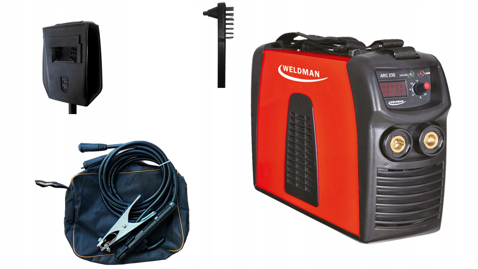 Spawarka inwertorowa MMA Weldman ARC 230V (5902701750077) • Cena ...