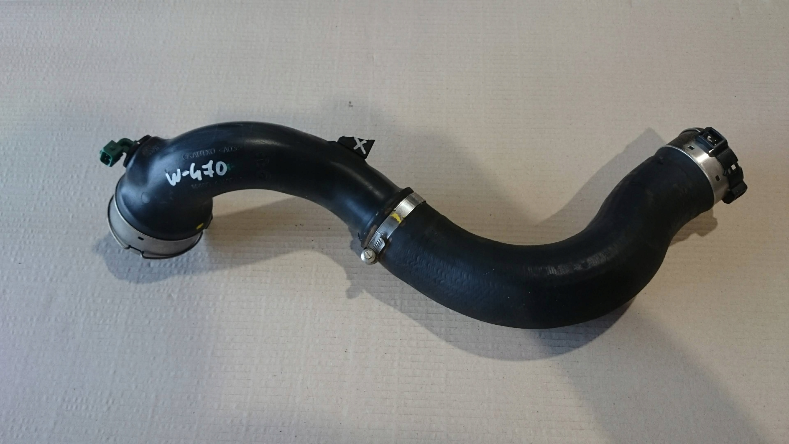 rura wąż przewód intercoolera W470 Navara NP300 14460-4JA0C za 35 zł z ...