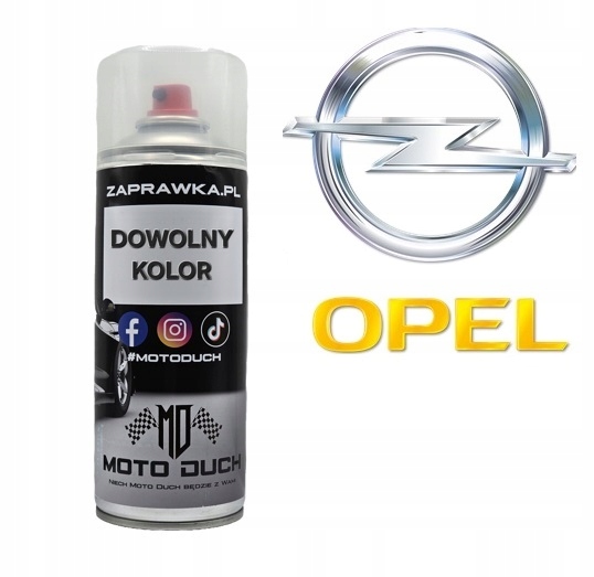 LAKIER SAMOCHODOWY OPEL KAŻDY KOLOR SPRAY DOWOLNY 5906667510102 za 54.99PLN z Białystok ...