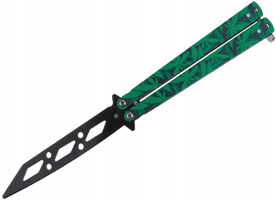 NÓŻ MOTYLKOWY TRENINGOWY BALISONG CS:GO MOTYLEK - N-466A - 13086782349 ...