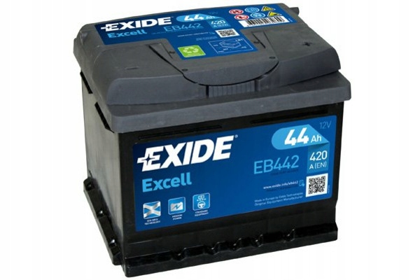 EXIDE EXCELL 44Ah 420A EB442 3661024034609 za 230.00PLN z Warszawa ...
